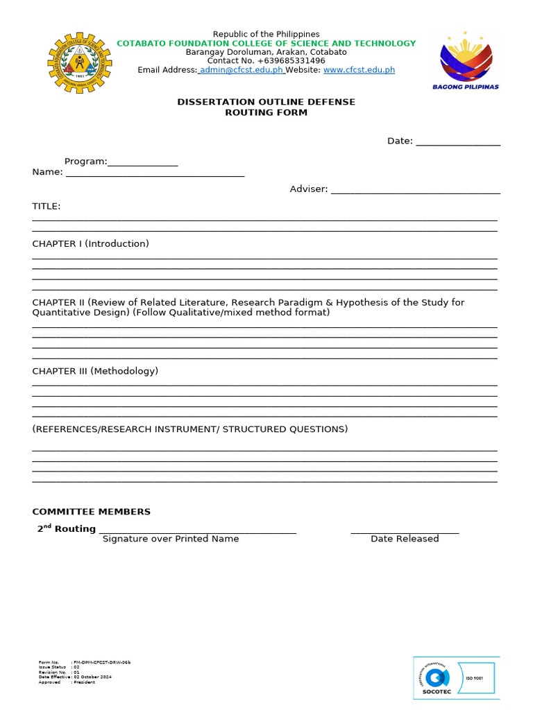 2nd ROUTING FORM | PDF | Observation | Empiricism