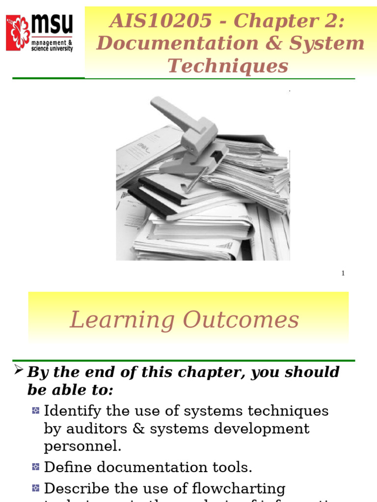 Flowcharting & Documentation Techniques | PDF | System | Computing