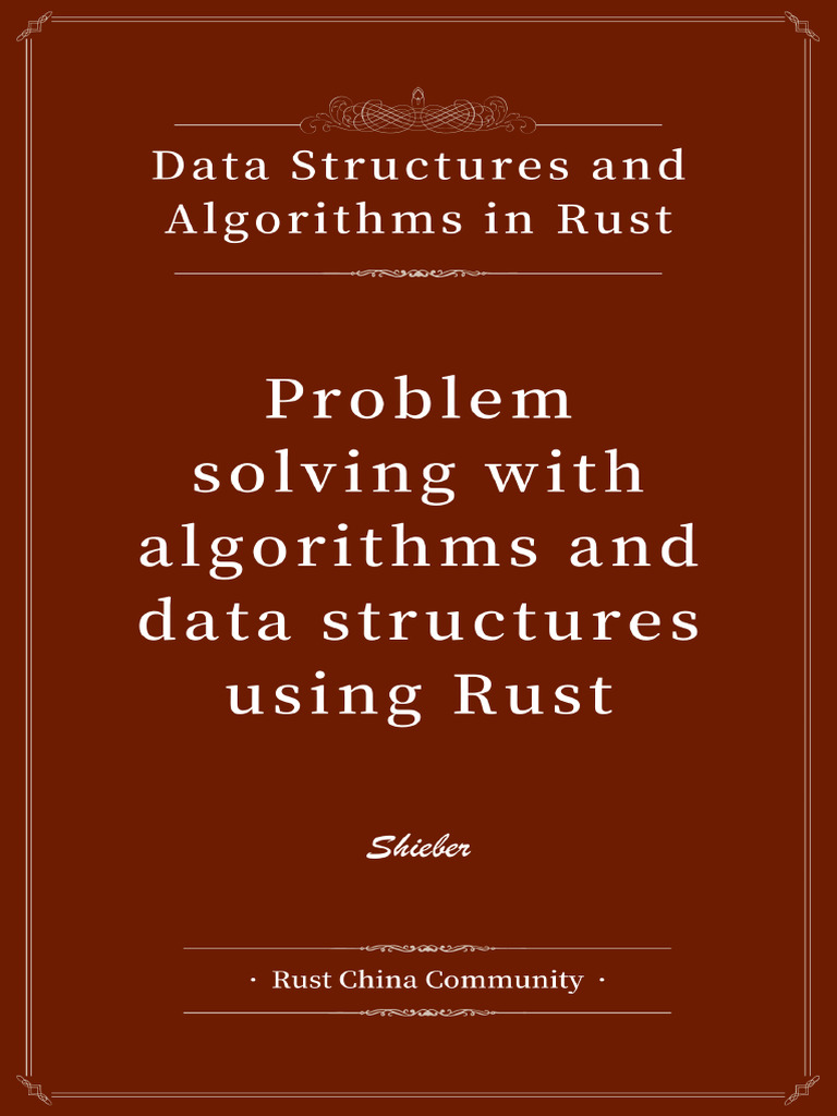 Rust Book en Us Shieber | PDF | Algorithms | Software Engineering