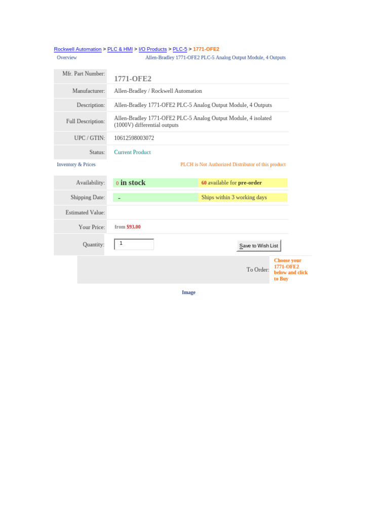 Rockwell Automation PLC Module Output Analog | PDF | Software ...