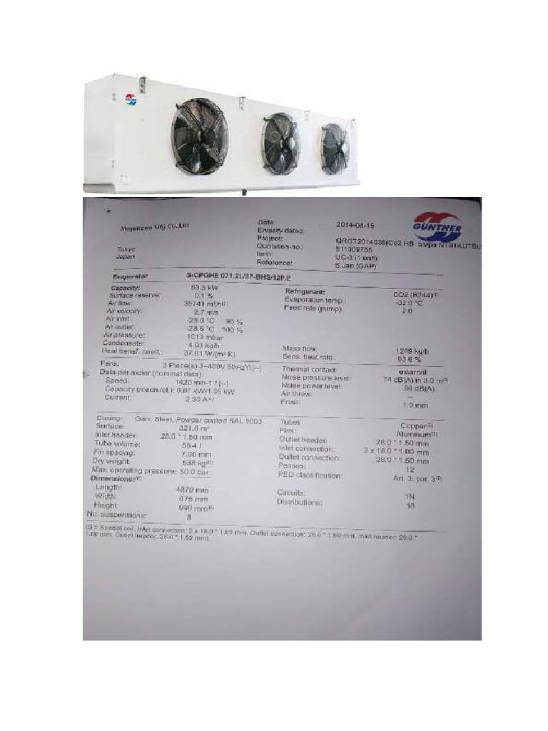 Kondensor Spec | PDF