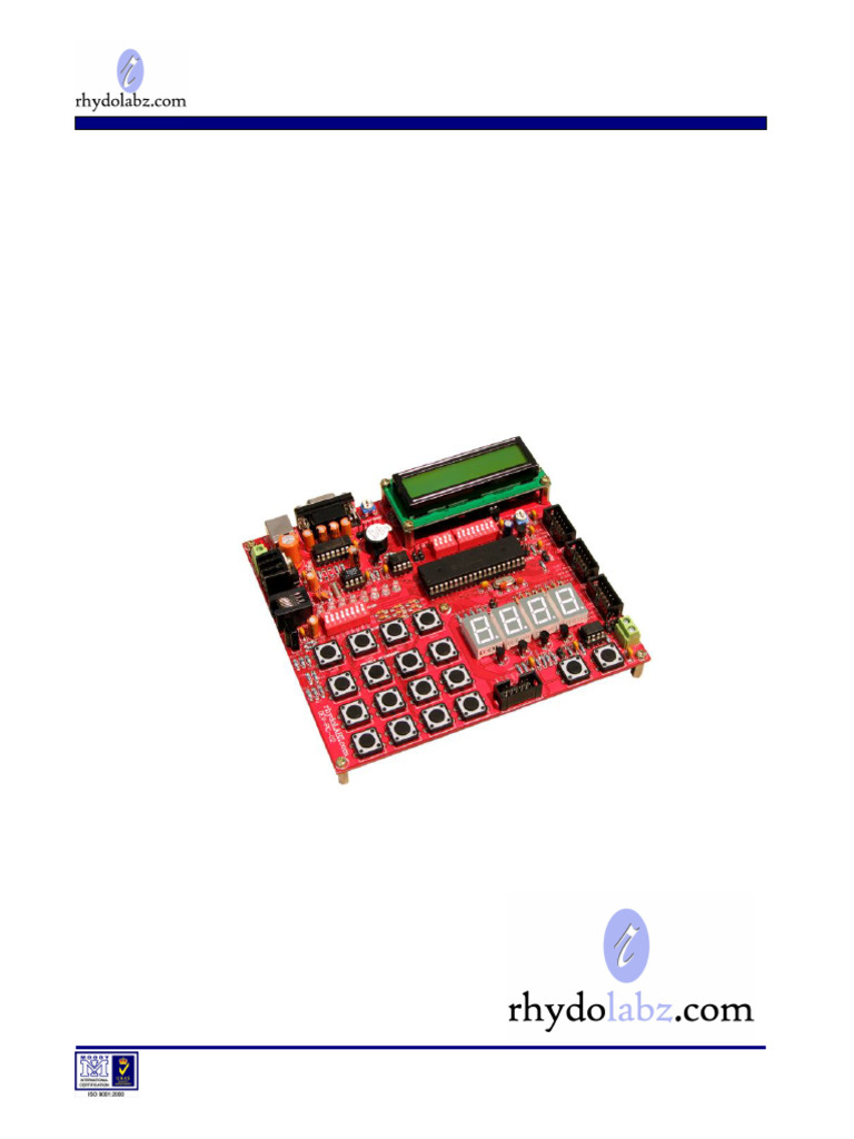 ECee PIC 16F877A - Users Manual | PDF | Electrical Engineering ...