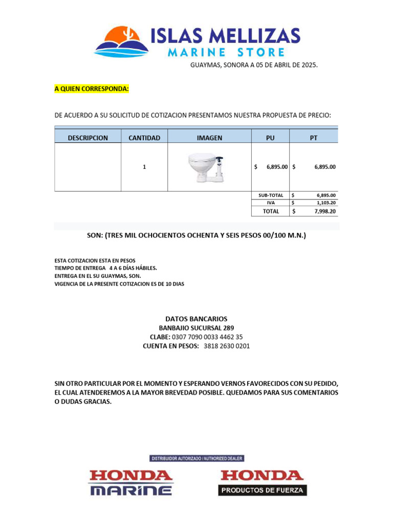 Cot Erick Leonel Padilla | PDF