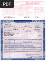 North Carolina MVR-1 Title Application | PDF | Notary Public | Vehicle ...