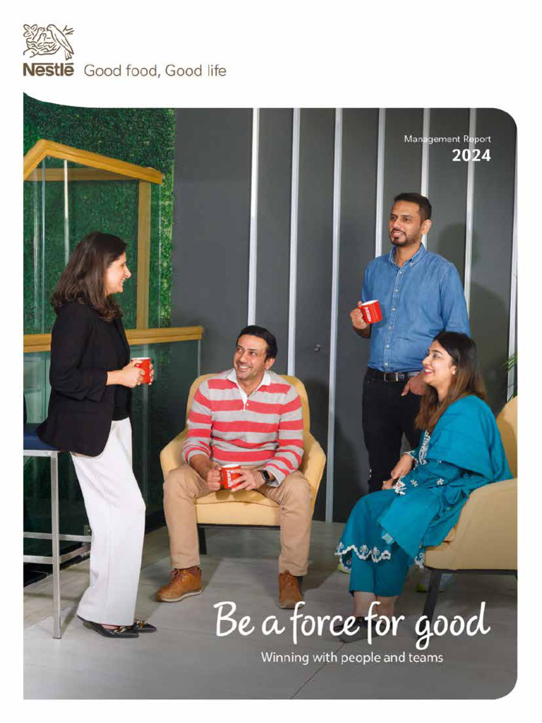 Nestlé Pakistan Annual Report 2024 | PDF | Dividend | Sustainability