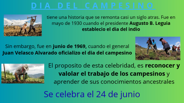 Dia Del Campesino | PDF