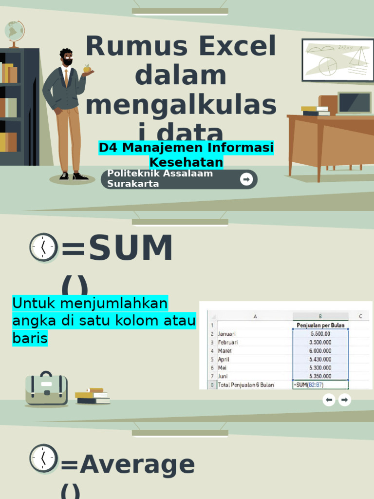 Rumus-Rumus Ms Excel - Part Lengkap | PDF