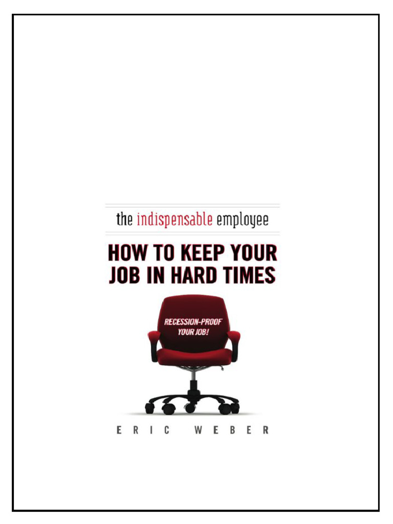 The Indispensable Employee Eric Weber Download | PDF