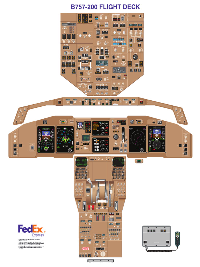 b757 Flight Deck | PDF