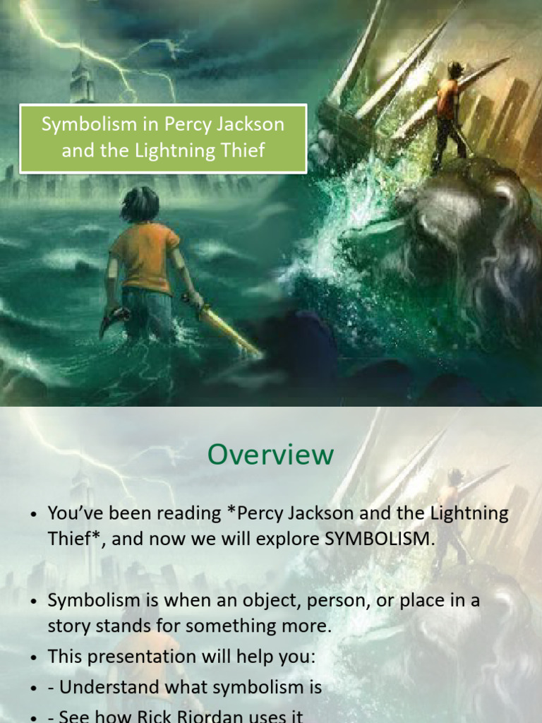 Symbolism in Percy Jackson | PDF | Rick Riordan