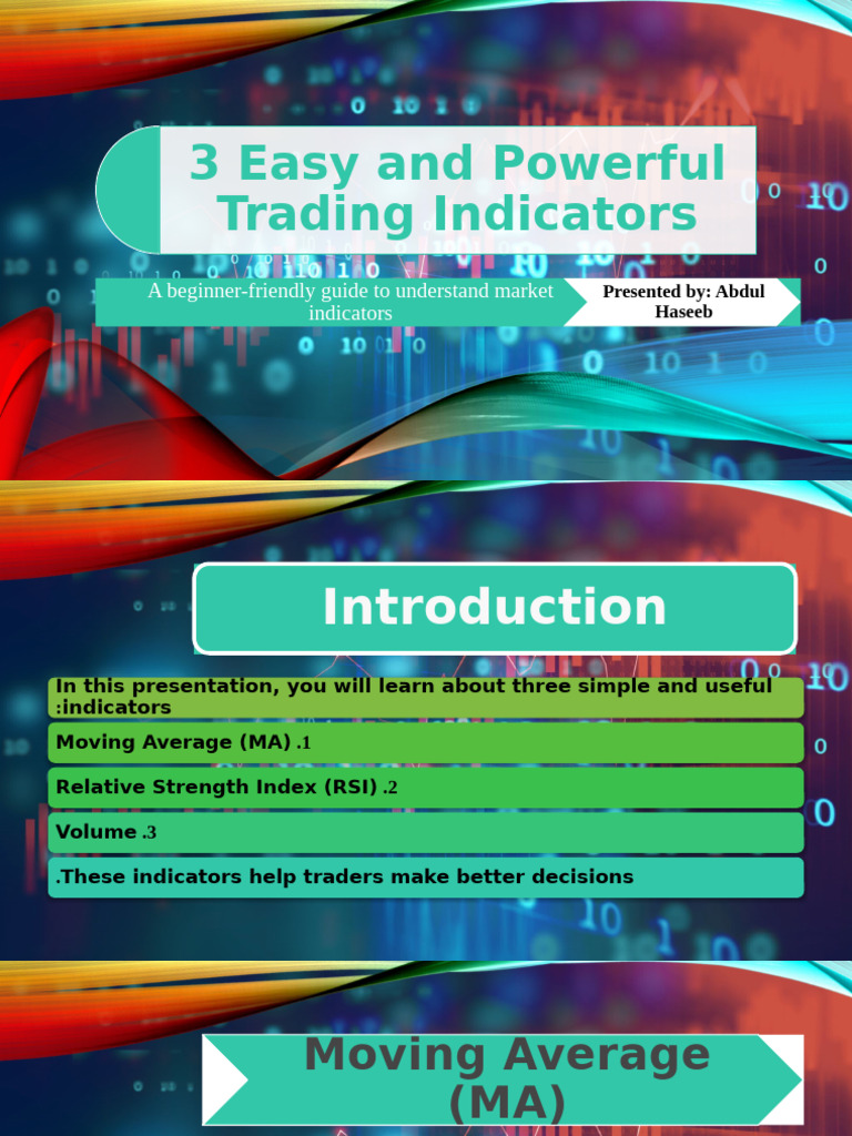 3 - Easy - Indicators - Presentation - by - Abdul - Haseeb (Autosaved) | PDF