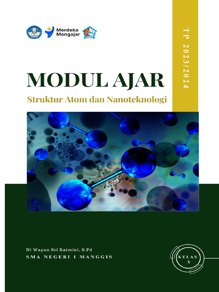 Modul Ajar Struktur Atom Dan Nanoteknologi | PDF