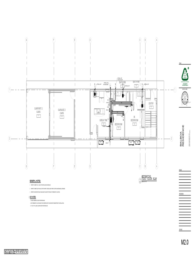 m2.0 - Mechanical First Floor Plan | PDF