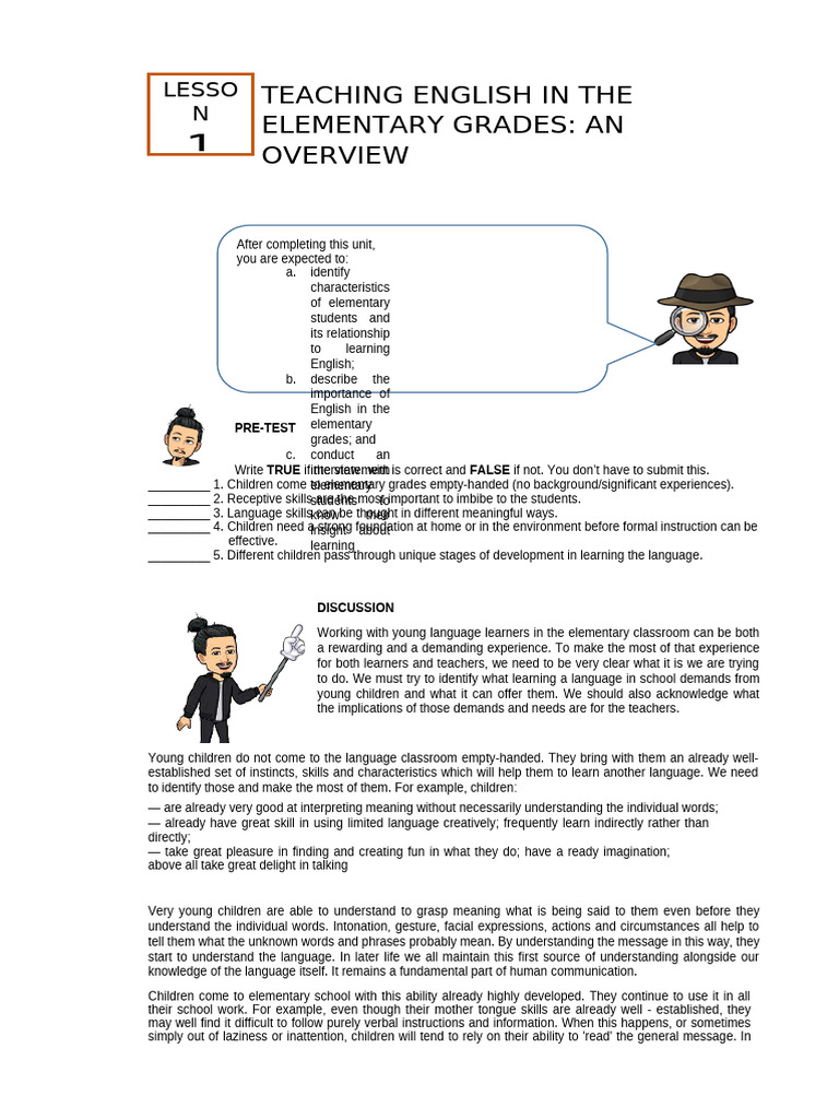 Module 1 Pdf Literacy Learning