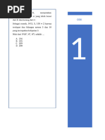 Soal OSN Matematika SMP 2024 | PDF