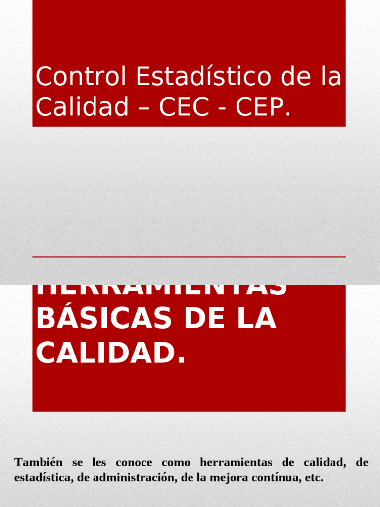 Siete Herramientas Básicas de Calidad | PDF | Histograma | Estadísticas