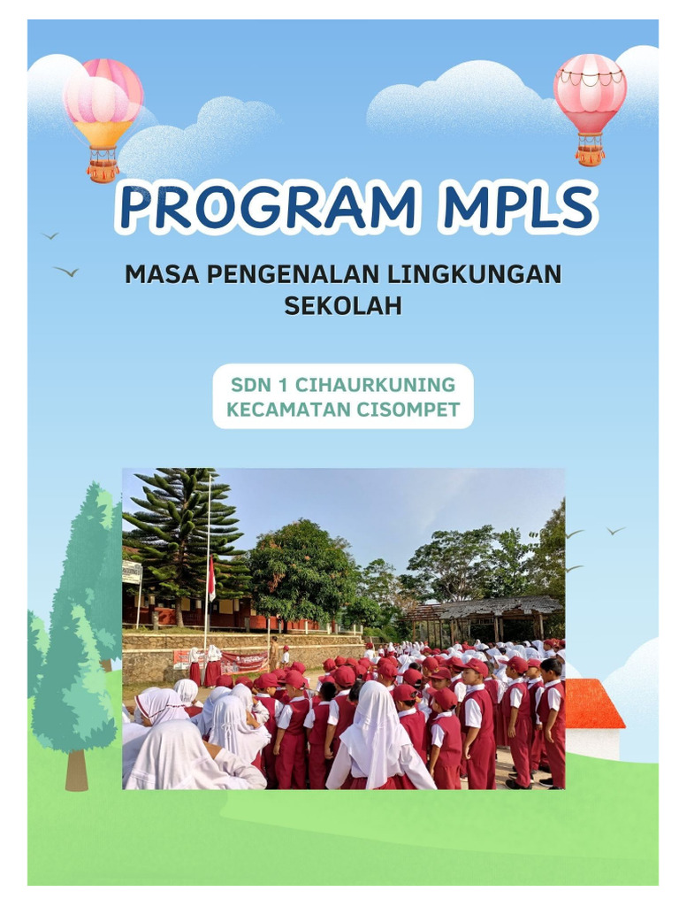 Contoh Program Kegiatan MPLS - 2025 | PDF
