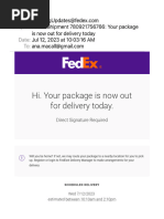 FedEx Shipment Release Authorization Form | PDF | Fed Ex