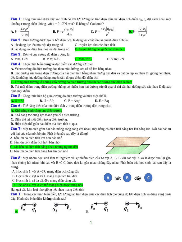 De Cuong Ly Thuyet On Thi Giua HK2 | PDF