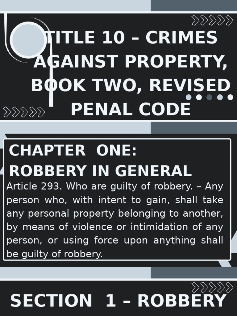 Overview of Robbery and Theft Laws | PDF | Robbery | Fraud