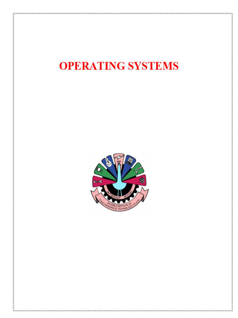 Operating Systems Syllabus Overview | PDF | Computer Data Storage ...