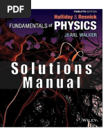 Solution Manual Fundamentals of Physics 12th Edition by Halliday and Resnick | PDF | Density ...