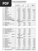 Sample Monthly Treasurer Report Template 1 4 | PDF | Economies