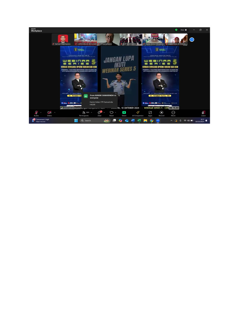 Dokumentasi Webinar Series 5 | PDF