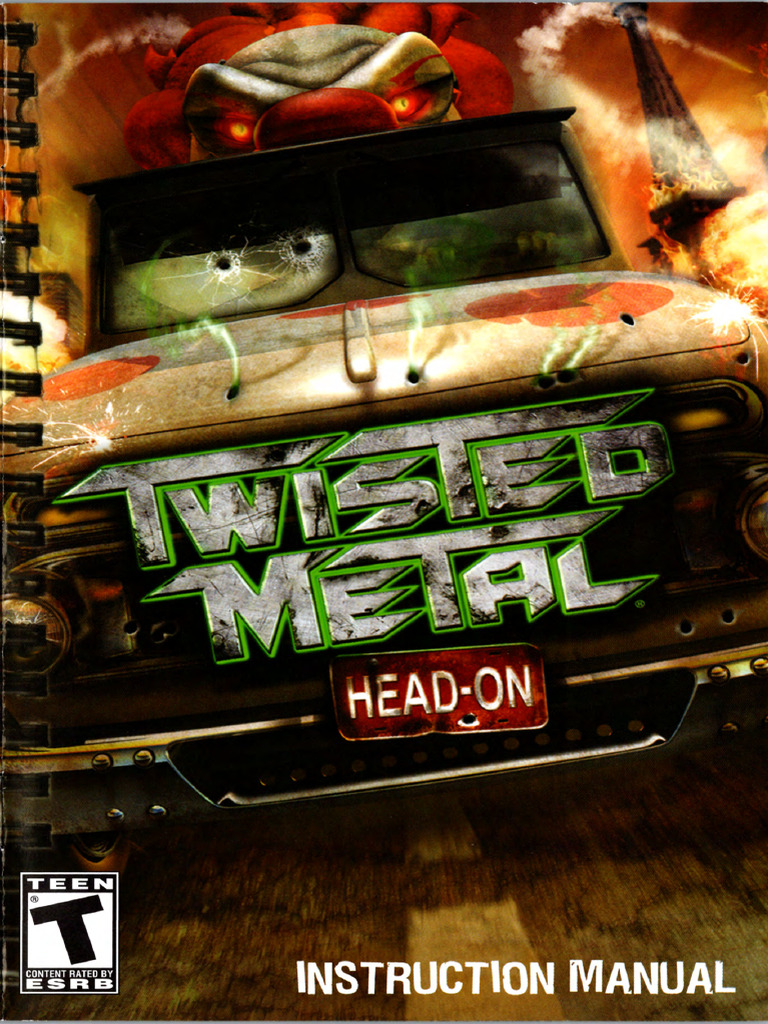 Twisted Metal - Head On - Extra Twisted Edition (USA) | PDF