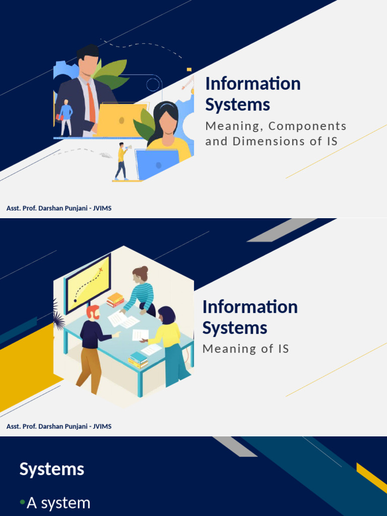 Overview of Information Systems Types | PDF | System | Information