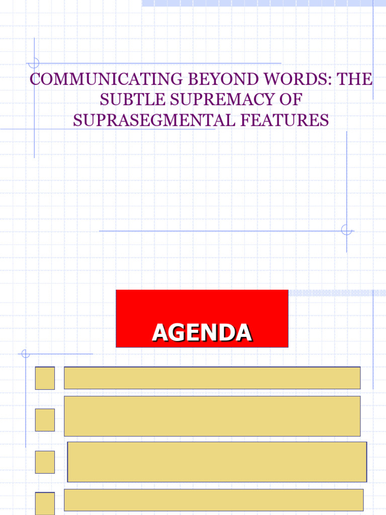 Communicating Beyond Words | PDF | Stress (Linguistics) | English Language