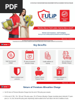 Kotak Tulip Plan Brochure | PDF | Insurance | Life Insurance