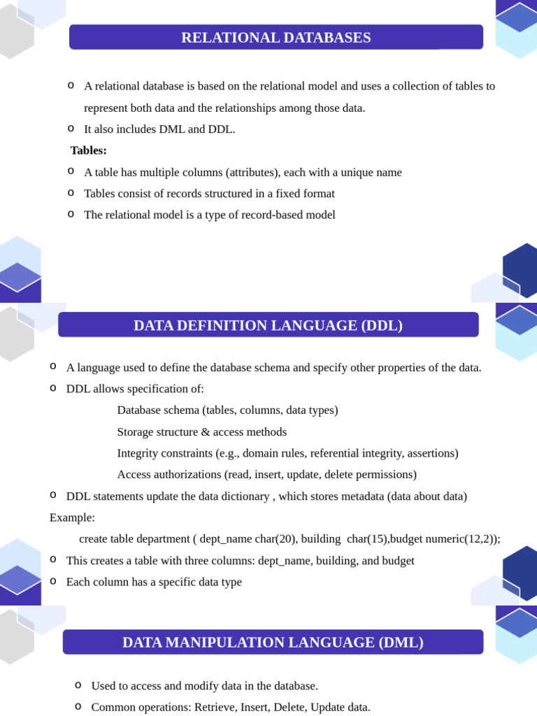 Relational Databases & Relational Model | PDF | Relational Model | Relational Database