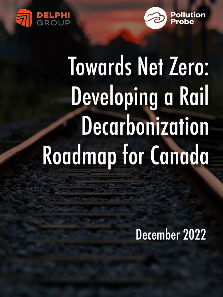 Rail Pathways Decarbonization Roadmap | PDF | Climate Change Mitigation ...