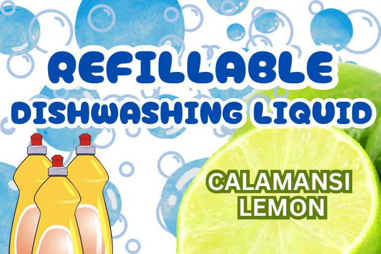Blue and Green Playful Dishwashing Label | PDF