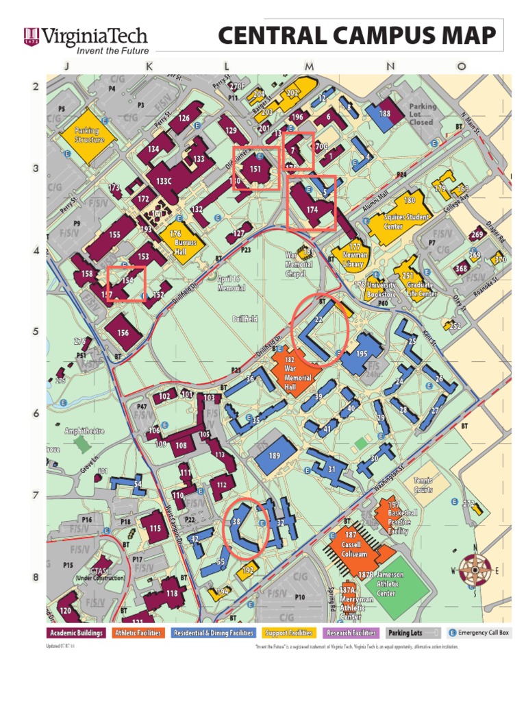 Central Campus Map | PDF