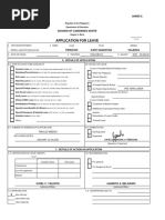 LEAVE-FORM Deped | PDF
