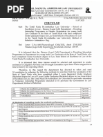TNDALU SOEL Cut Off Marks | PDF