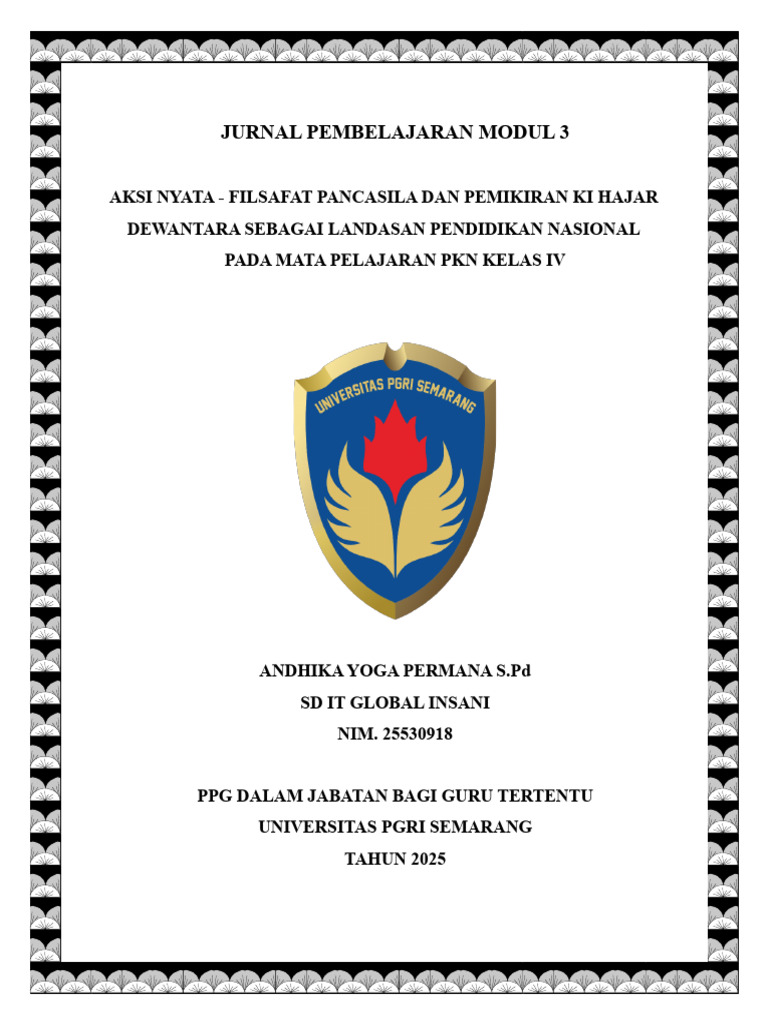 Andhika Yoga Permana - 25530918 - AKSI NYATA - FILSAFAT PANCASILA DAN ...