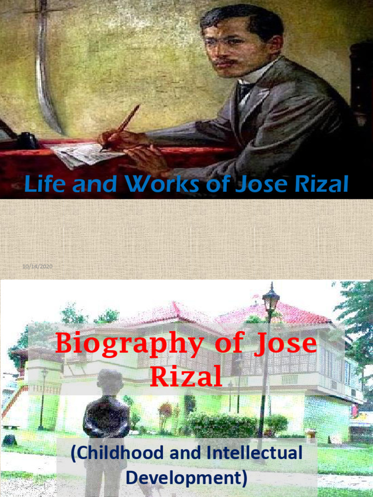 W3 Childhood and Intellectual Development of Jose Rizal Presentation | PDF