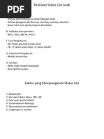 Tabel WHO Dan Contoh Zscore LENGKAP | PDF