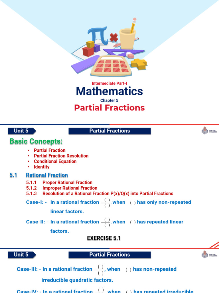 1st Year Math CH#5 Presentation | PDF