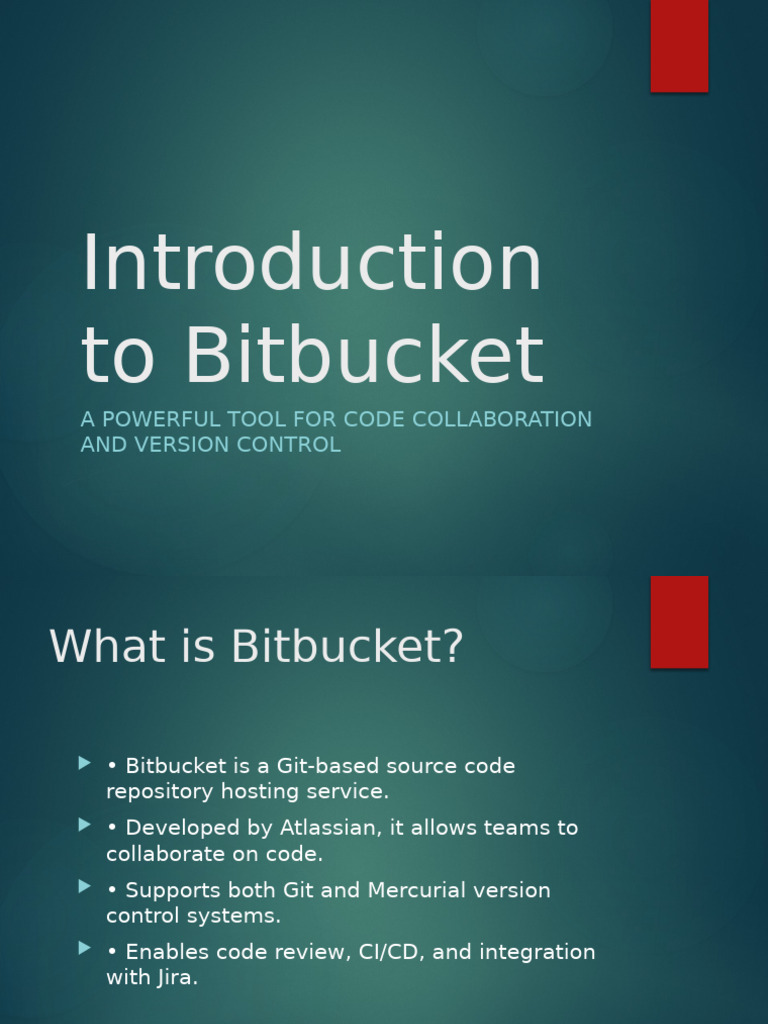 Bitbucket Presentation | PDF