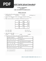 Grade6 Patterns Worksheet Expanded | PDF
