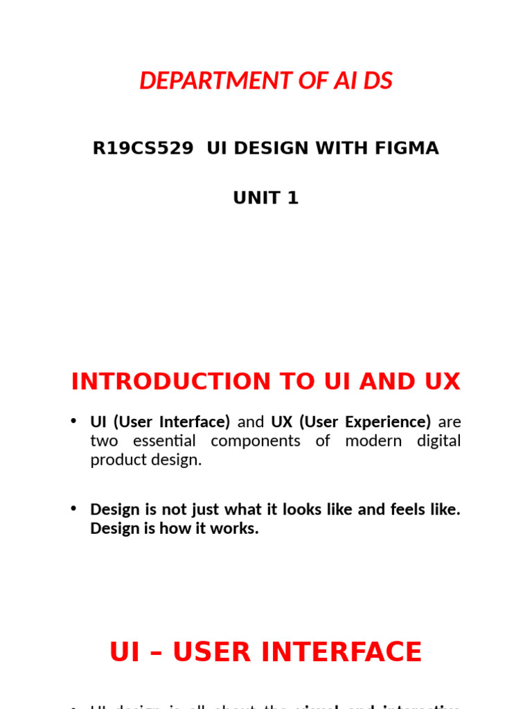 Introduction to UI/UX Design Basics | PDF | Usability | User Interface