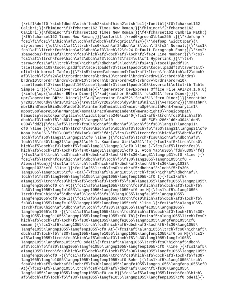 Makale Denemesi 11 | PDF | Typefaces | Microsoft Typefaces