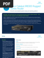 Cisco C8300-1N1S-6T Datasheet | PDF | Computer Network | Transmission ...