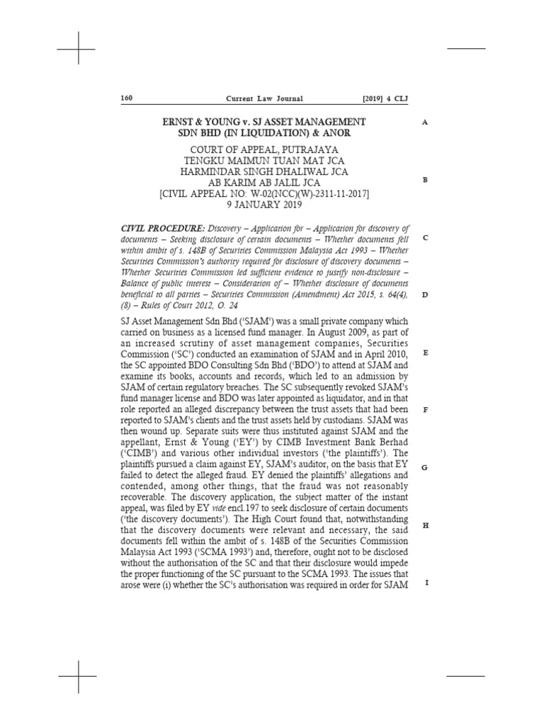 ERNST | PDF | Discovery (Law) | Affidavit