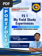 Students PortFolio Sample Template TLE 10 | PDF