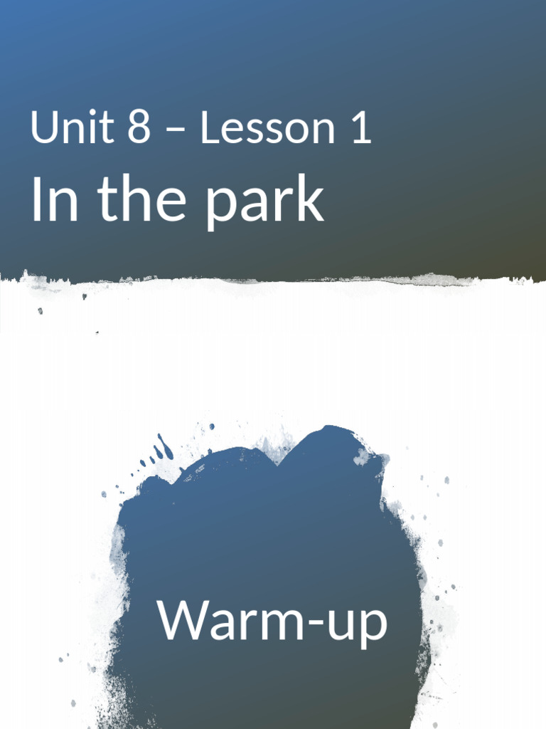 Unit 8 - Lesson 1 - Period 1 | PDF